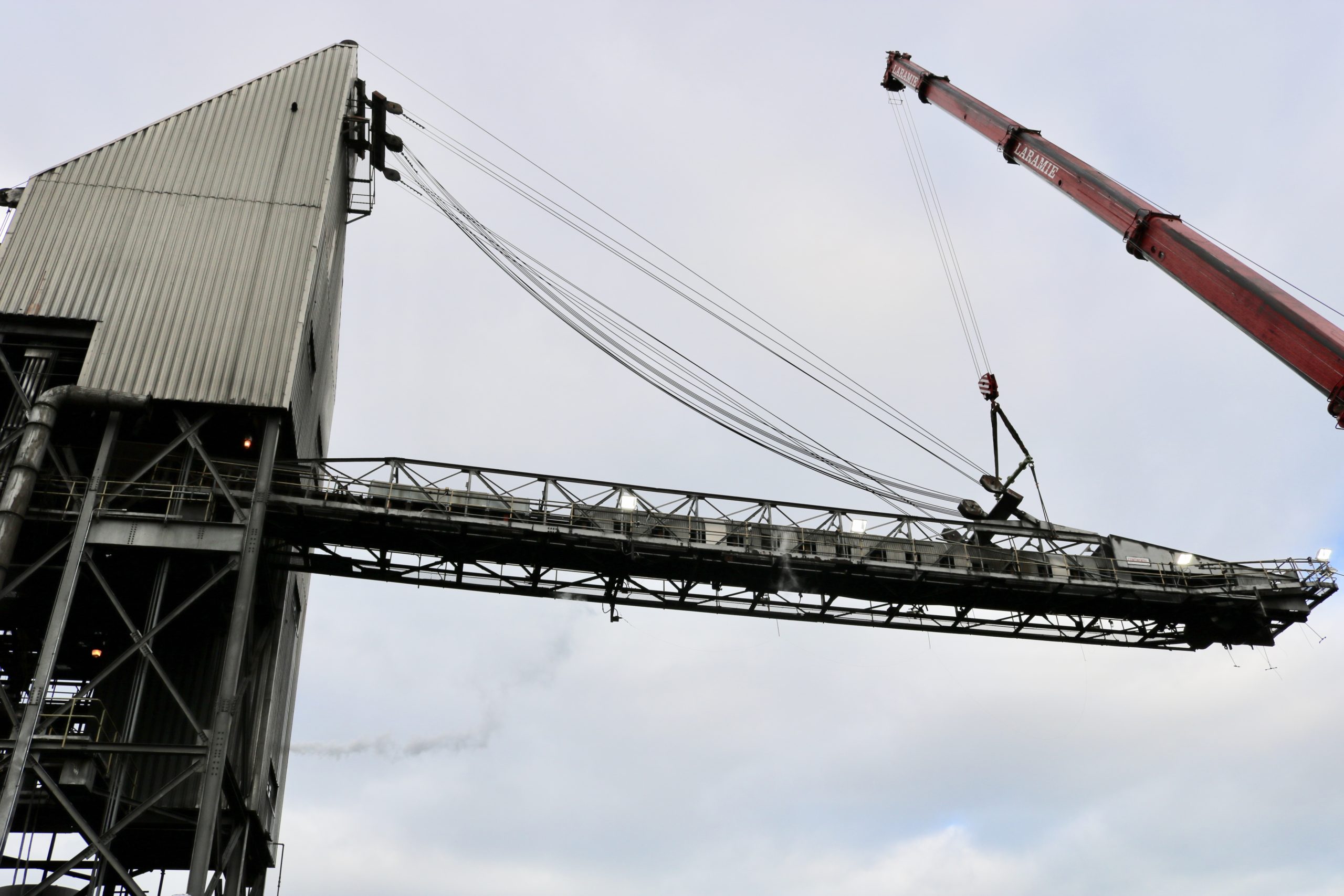 Emergency Stacker Repairs - CCI Industrial Constructors