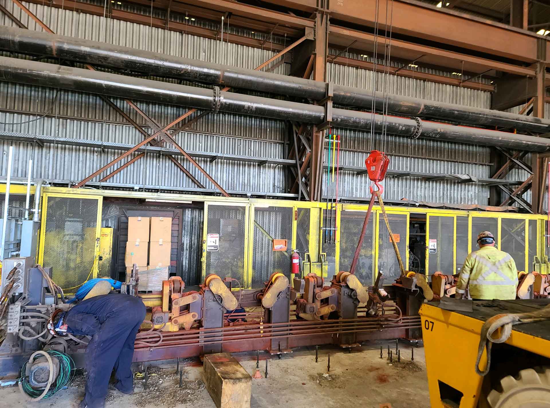 Phase 1 Cold End Upgrades - CCI Industrial Constructors