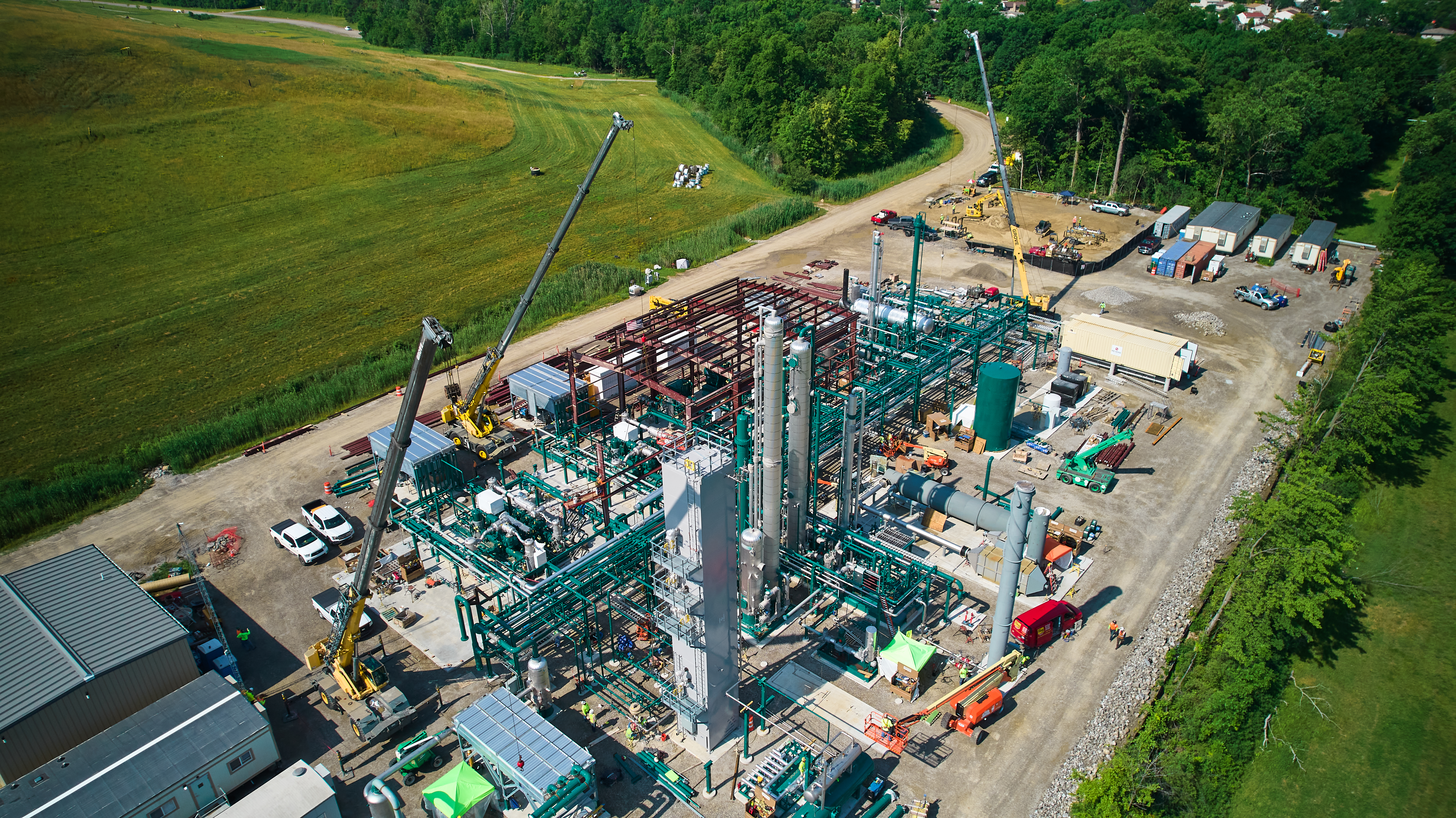 Compressor Building Erection - CCI Industrial Constructors