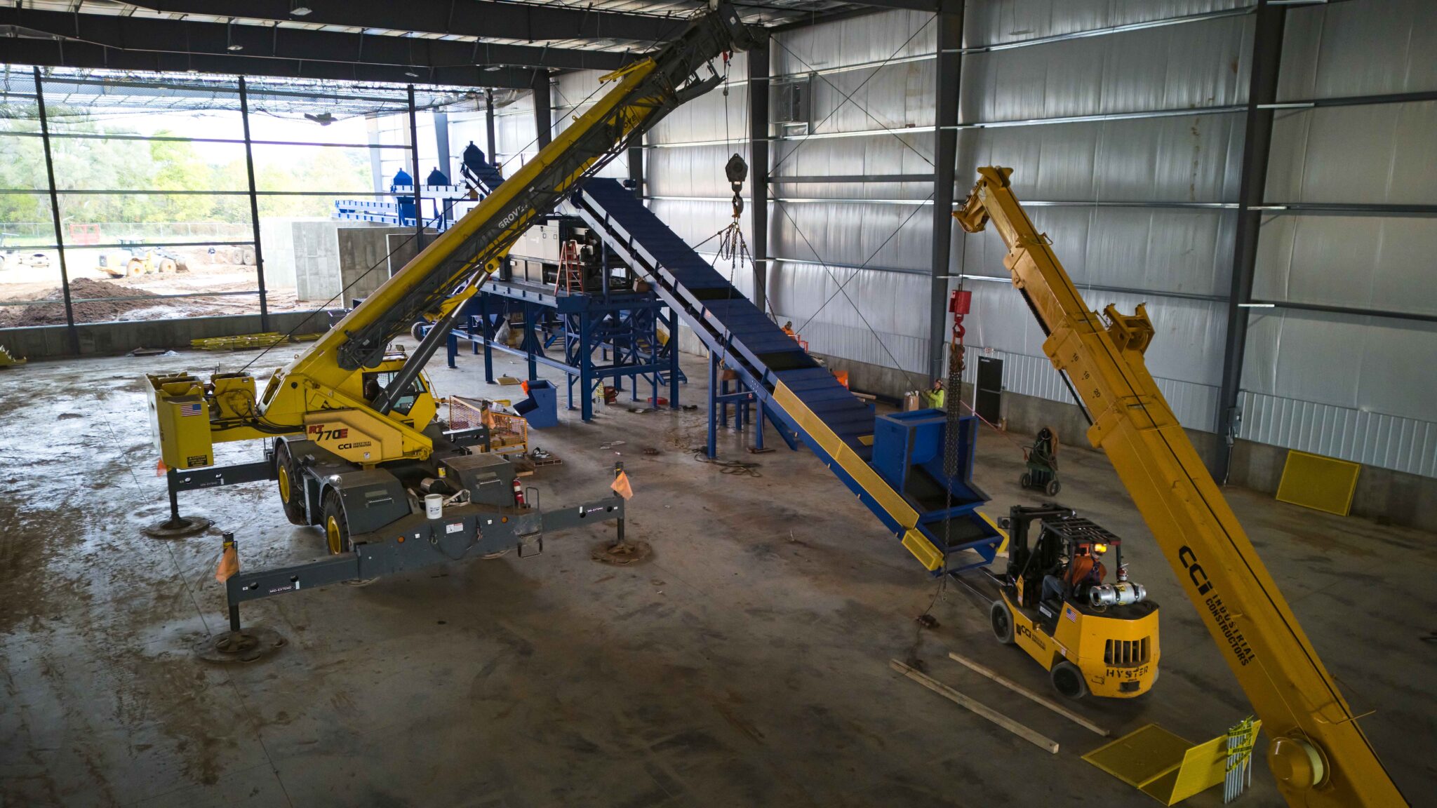 Installation of New State-Of-The-Art Scrap Recycling Conveyor System ...